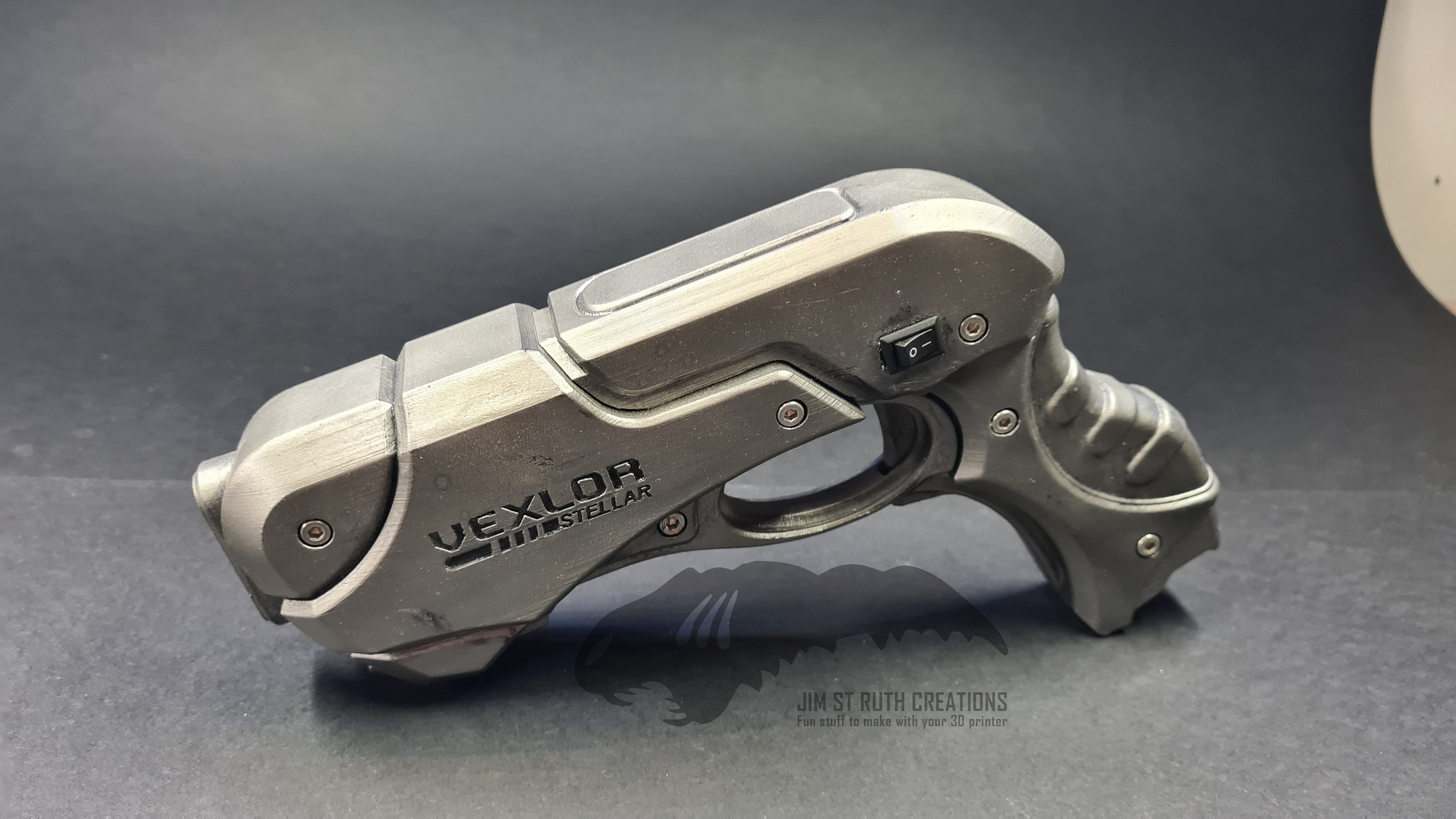 3D Printable Science Fiction Prop Gun Project - Etsy