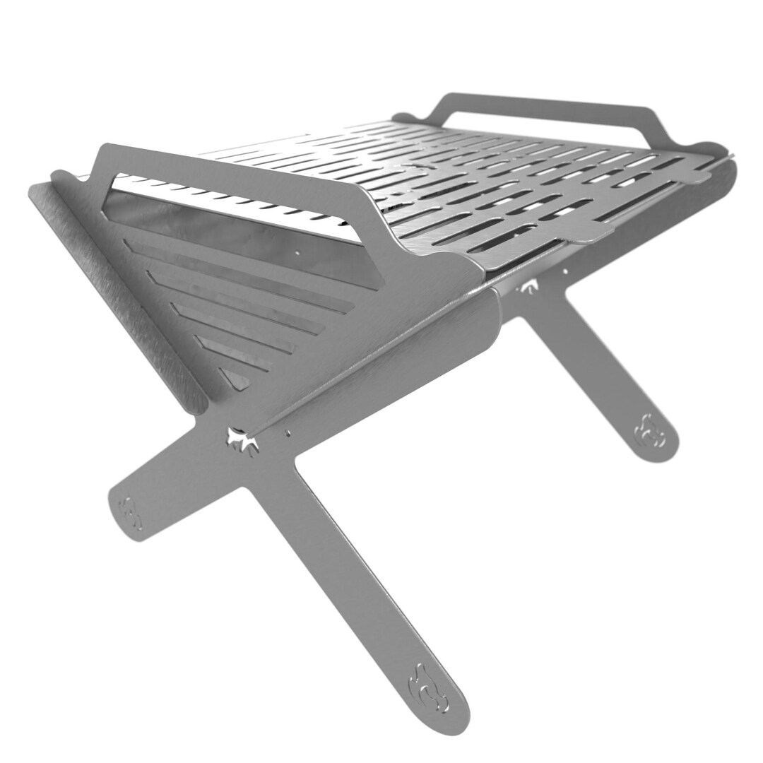 Kamp Ayısı® X-grill™: Steel Folding Grill With Carry Bag, Portable ...
