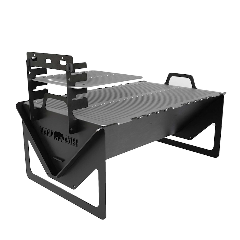Personalized BBQ Grill - Foldable Camp Grill With Custom Text and Logo ...