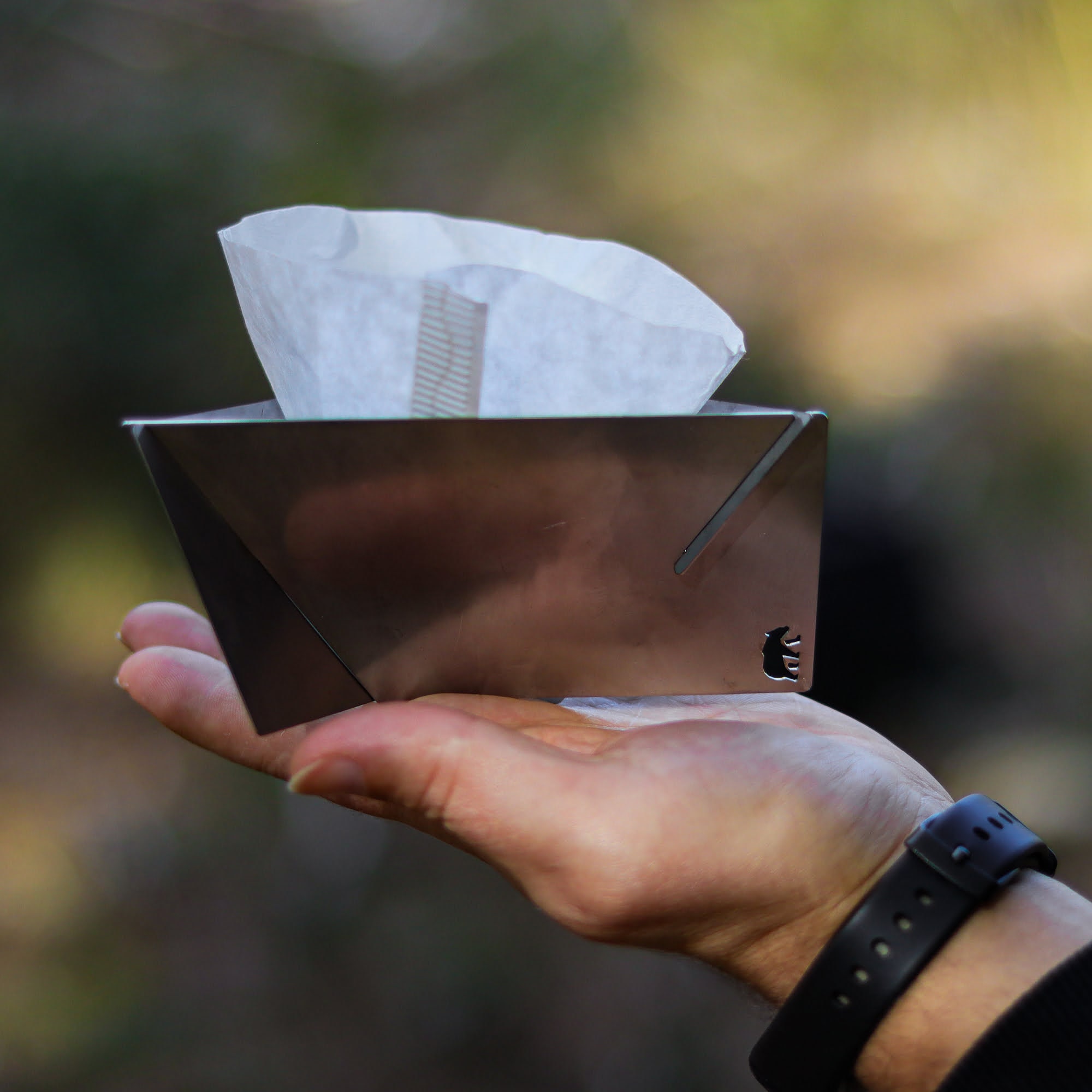 Kamp Ayısı® Coffdripp™ V60 Filter Coffee Infuser: Foldable Stainless ...