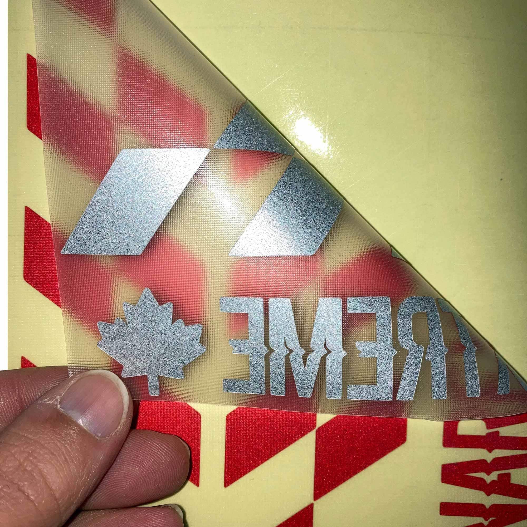 Reflective Red Checkered Helmet Motorcycle Sticker Set Cinarextreme - Etsy