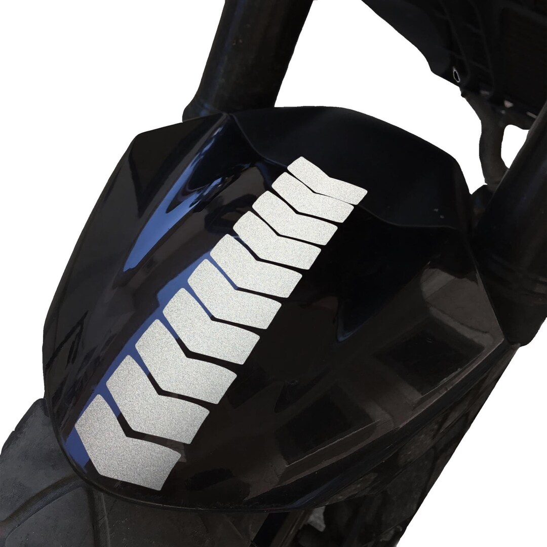Arrow Design Reflective Gray Mudguard Helmet Sticker Cinarextreme - Etsy