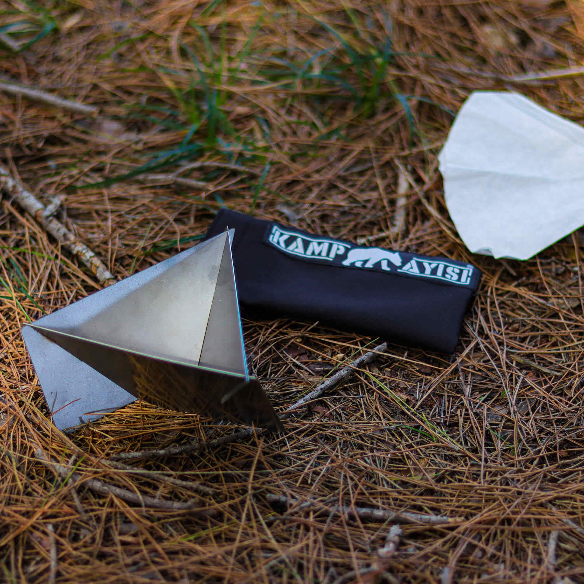 Kamp Ayısı® Coffdripp™ V60 Filter Coffee Infuser: Foldable Stainless ...