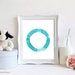 X and O Printable Set Turquoise Blue Nursery Wall Art Home - Etsy