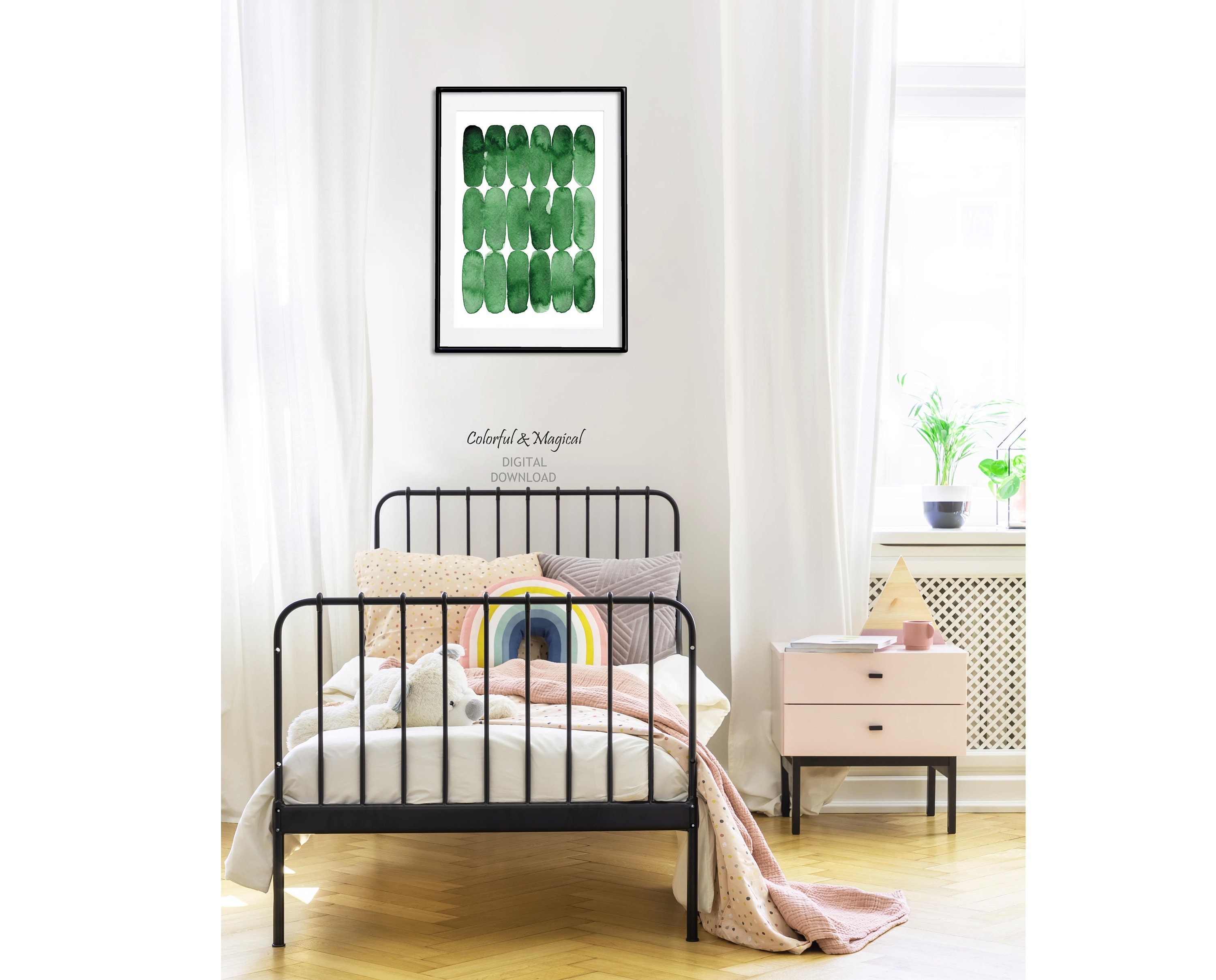 Abstract Wall Art Print, Printable Watercolor, Modern Minimalist Art ...