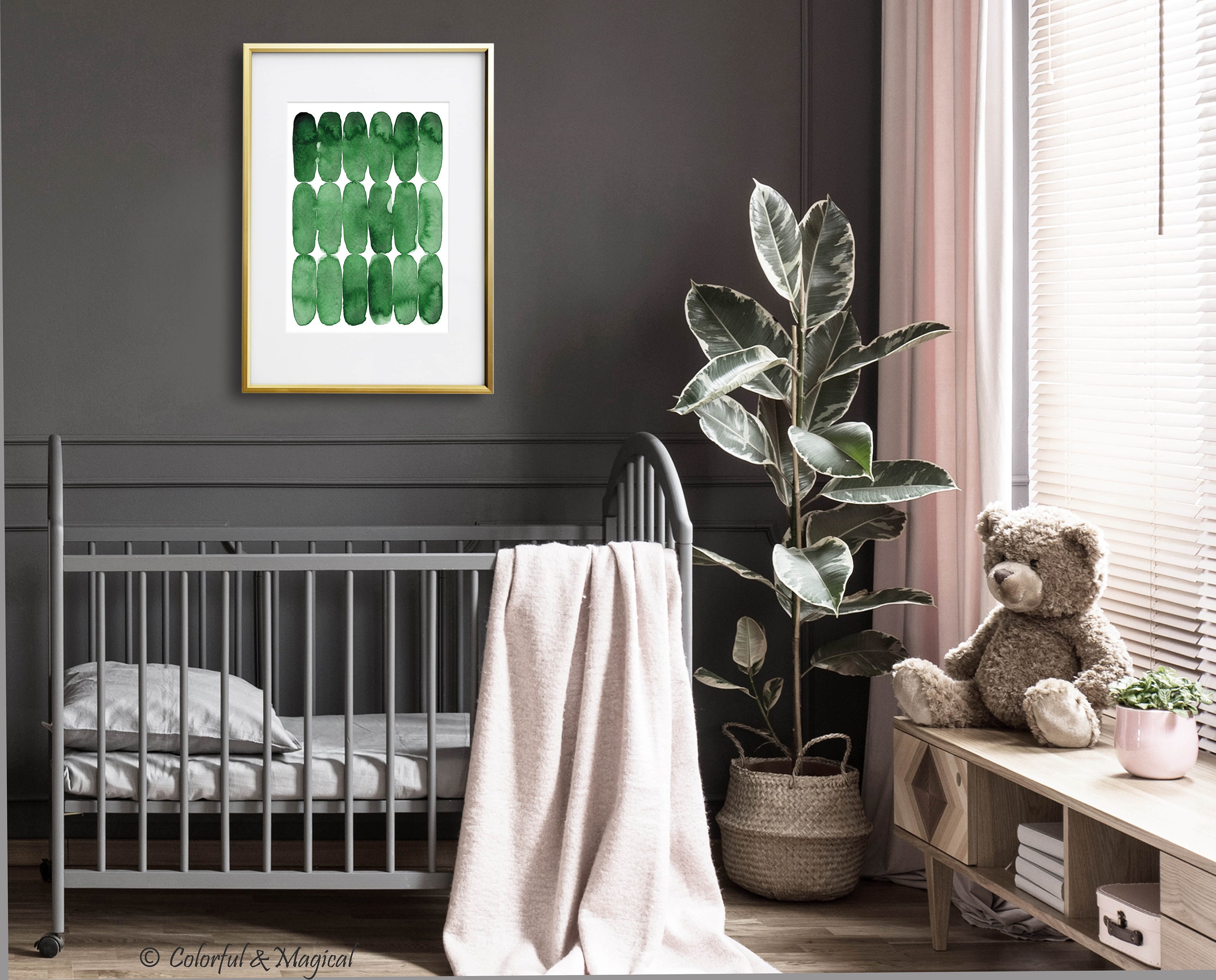 Abstract Wall Art Print, Printable Watercolor, Modern Minimalist Art ...