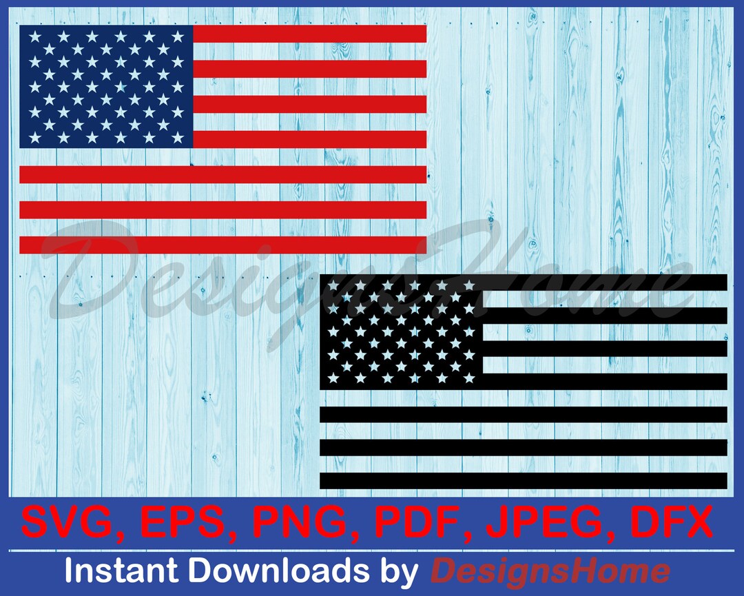 US Flag, American Flag Svg, US Flag Svg, Usa Flag Cut File, Flag Cut ...