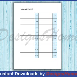 Editable Education Planner Template | for Students - MS Word ...
