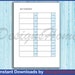 Editable Education Planner Template for Students MS Word Printable ...