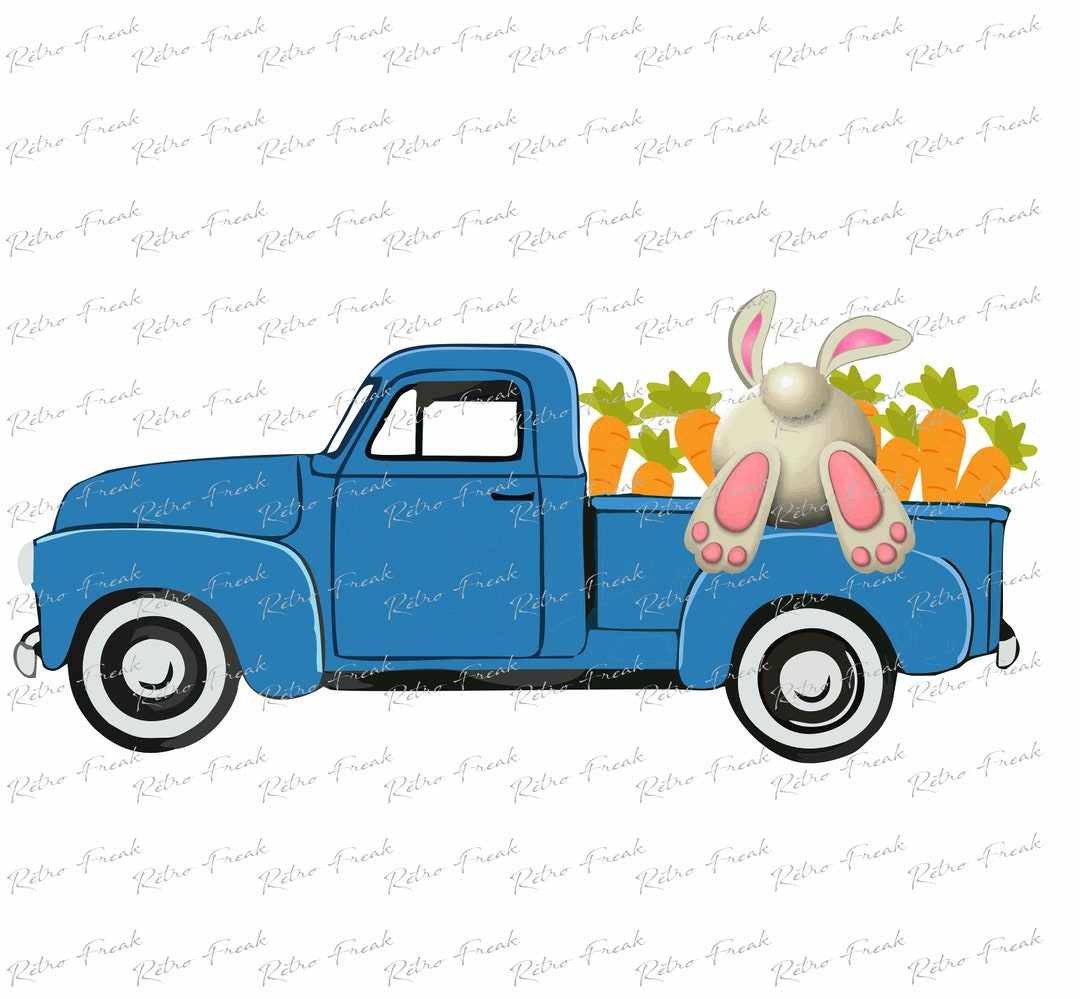 Easter Bunny Png Sublimation Designs Easter Watercolor PNG Files ...