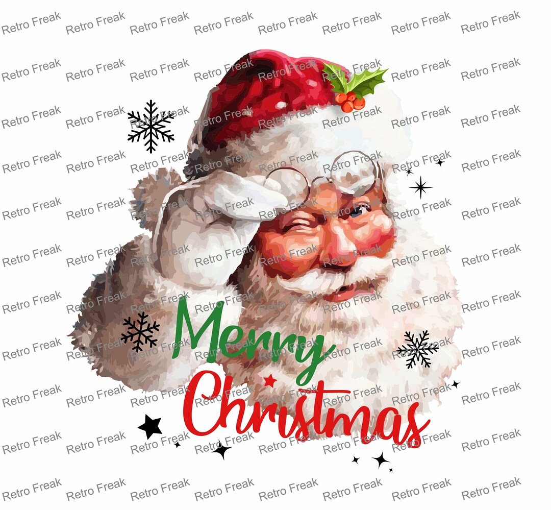 Santa Sublimation Designs Downloads Christmas Shirt Design Sublimation ...