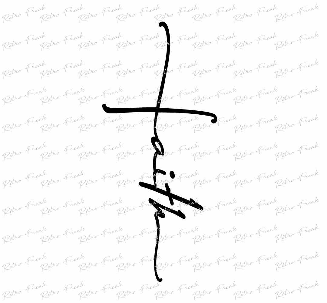 Faith Cross Svg File Faith Svg Sublimation Designs PNG Files ...