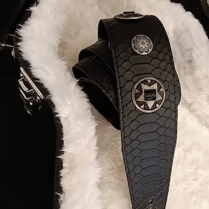 Snake Guitar Strap - Etsy