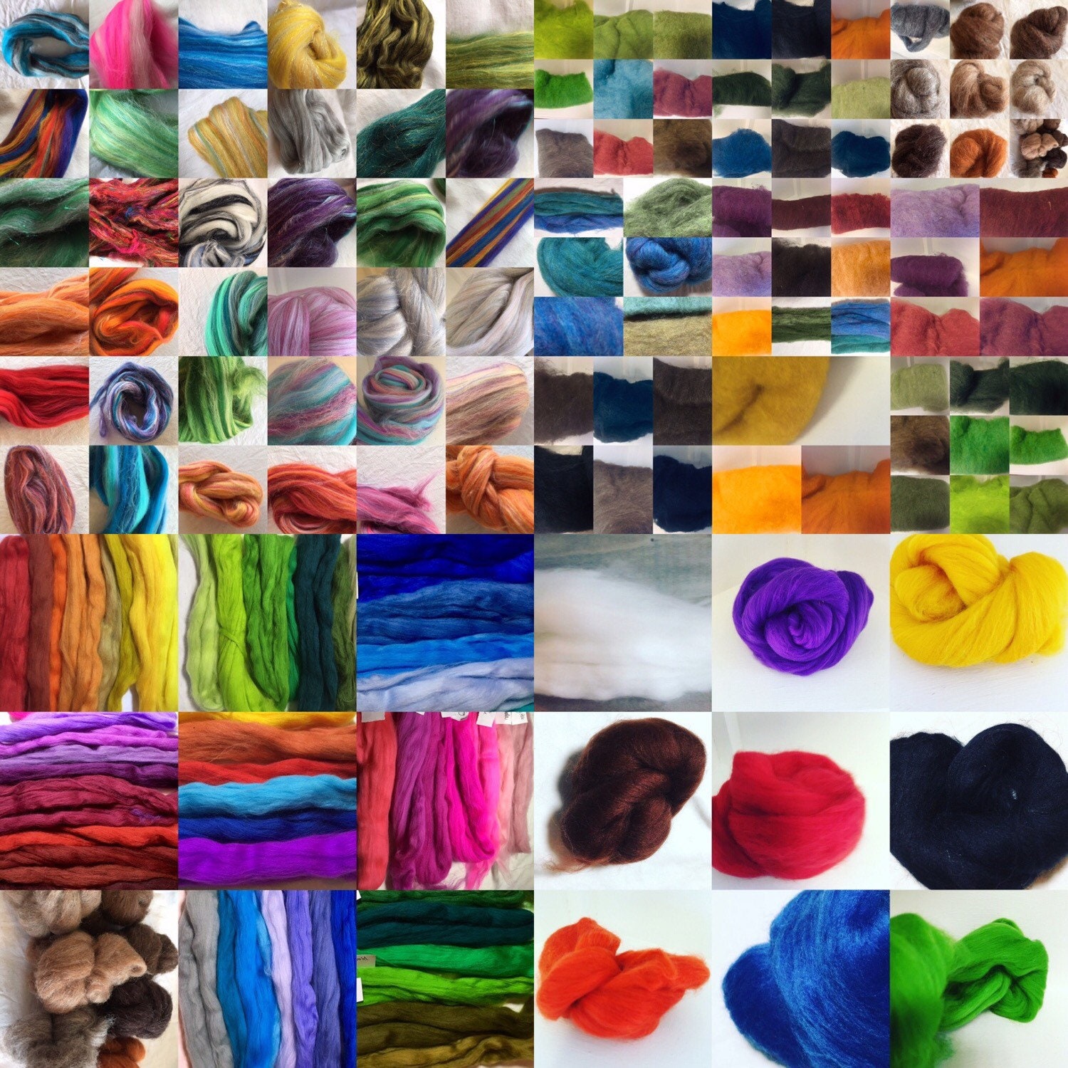 300g Needle felting supply pack and wool starter kit. Mixed | Etsy