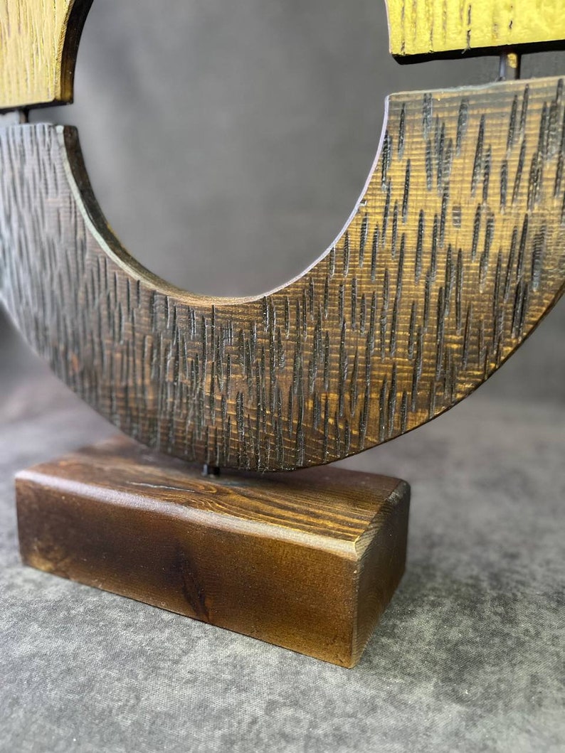 17x14 Original Round Figure Sculpture Creative Abstract - Etsy