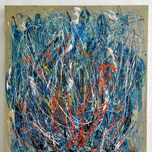 Abstract Colorful Paintings on Canvas Oil Canvas Painting Modern ...