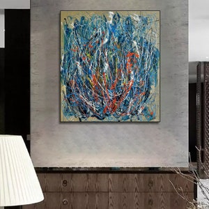 Abstract Colorful Paintings on Canvas Oil Canvas Painting Modern ...