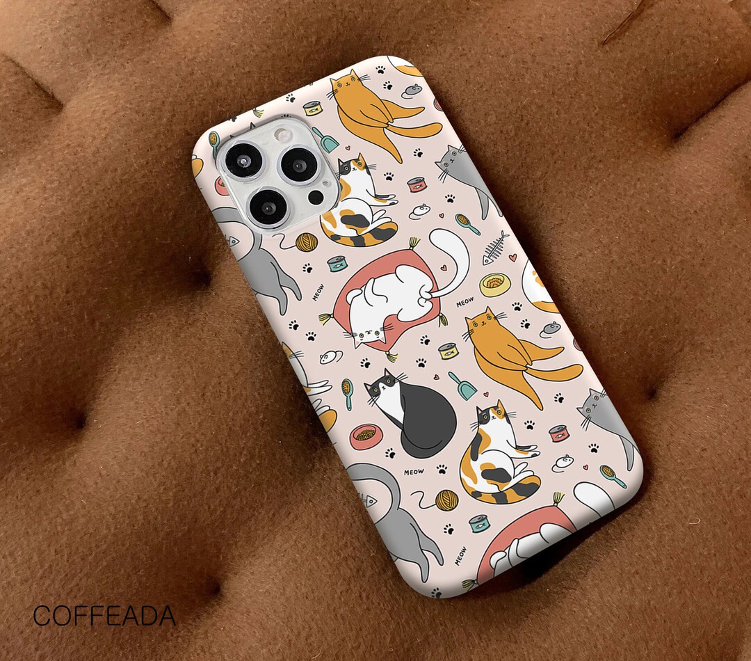 Cat Life Case for iPhone 13 Pro Max iPhone 12 Pro iPhone 12 iPhone 11 ...