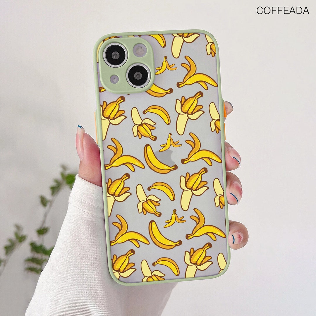 Bananas Bumper Frame Case iPhone 15 14 11 Pro Max iPhone 13 12 Mini ...