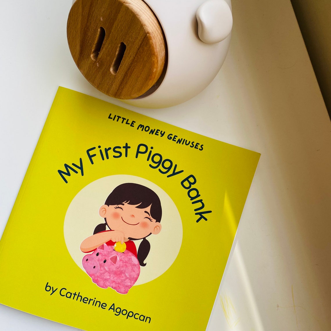 Kid's Piggy Bank With Money Book Birthday Present Toy | Etsy