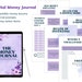 Digital Money Journal Financial Planner Budget Money - Etsy