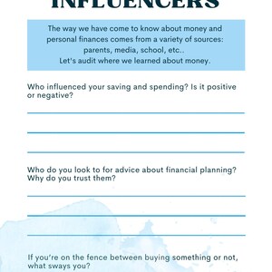 The Money Journal Financial Planner Budget Money Mindset Book College ...