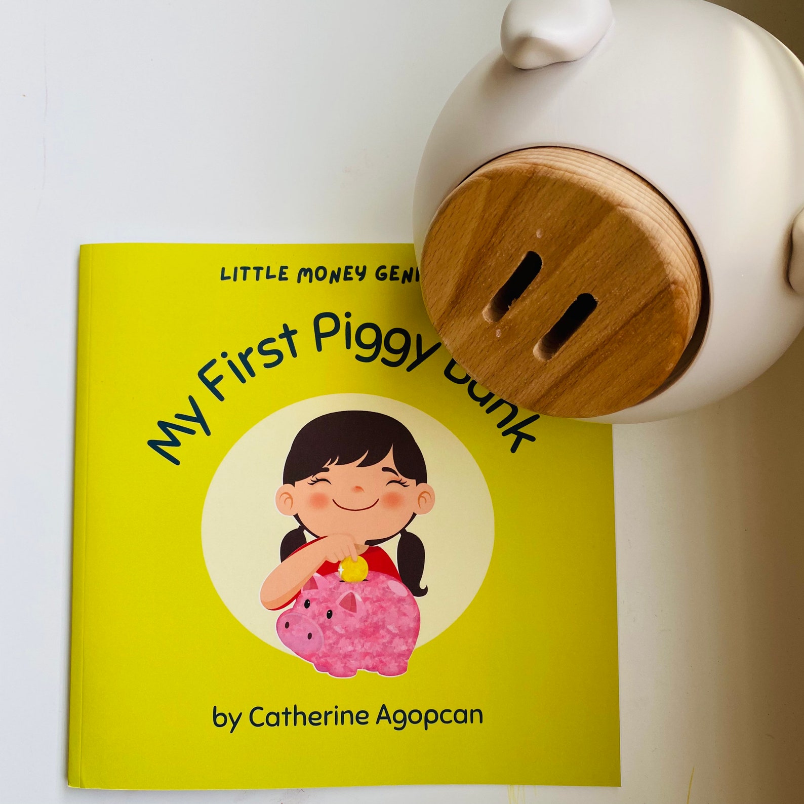 Kid's Piggy Bank With Money Book Birthday Present Toy - Etsy
