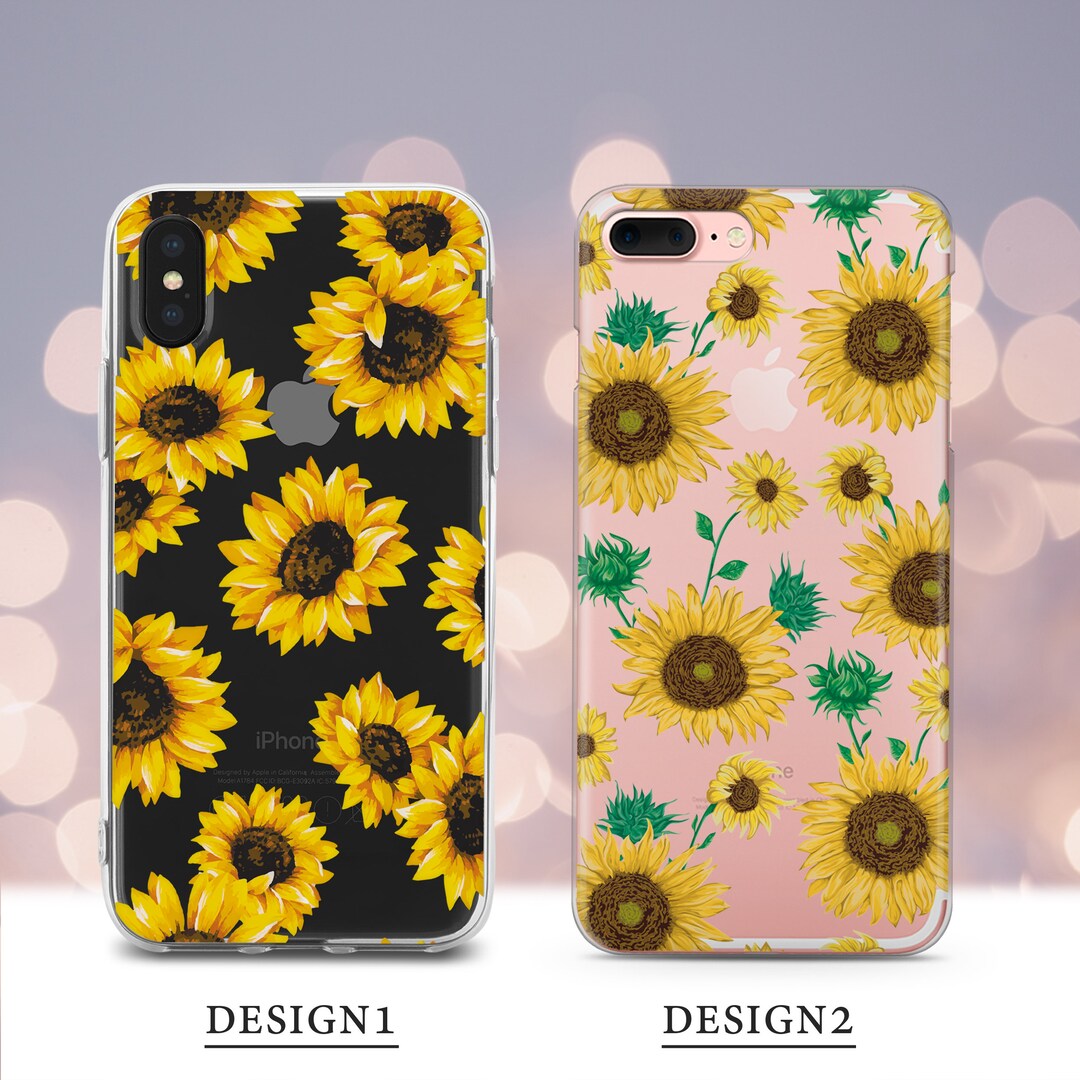 Sunflowers iPhone Case SE 6 6s 7 8 Plus X XR XS 11 12 Pro Max Flowers ...