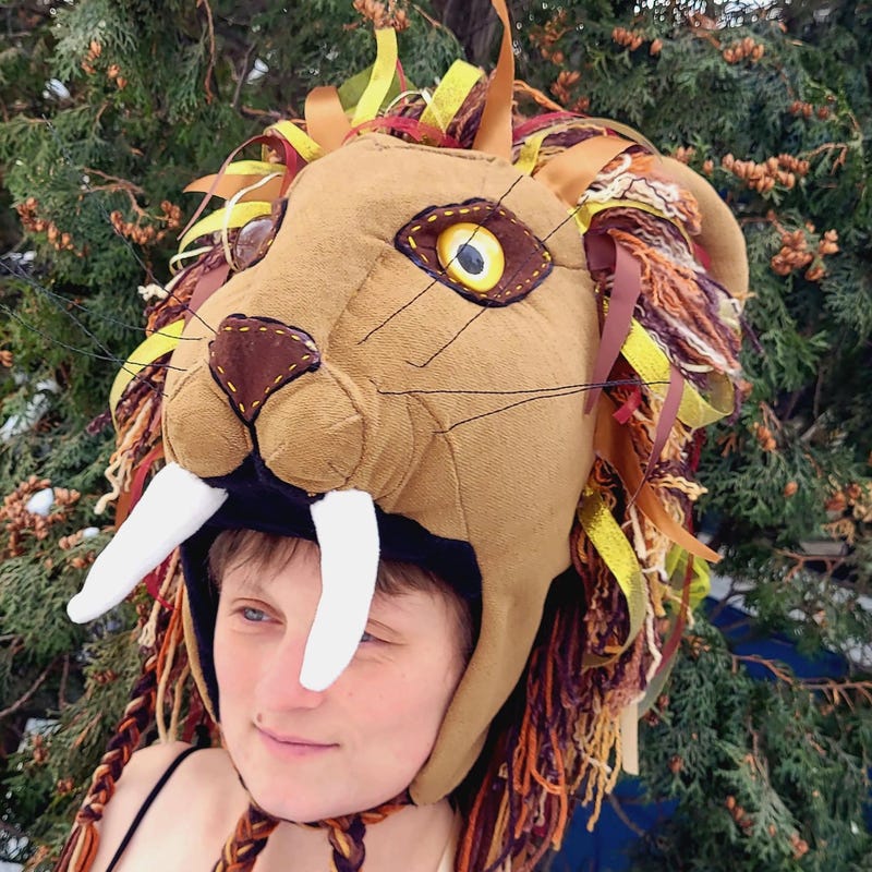 Luna Lovegood Lion Hat - Etsy