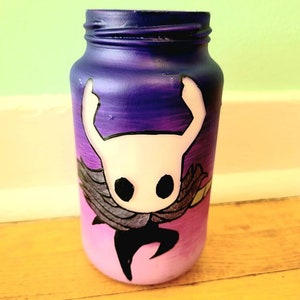 Hollow Knight Jar Lantern: Re-cycled Glass Jars, Lights Included ...