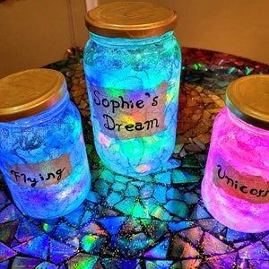 BFG Dream Jar Lantern: Recycled Glass Jars, Lights Included (choose One ...
