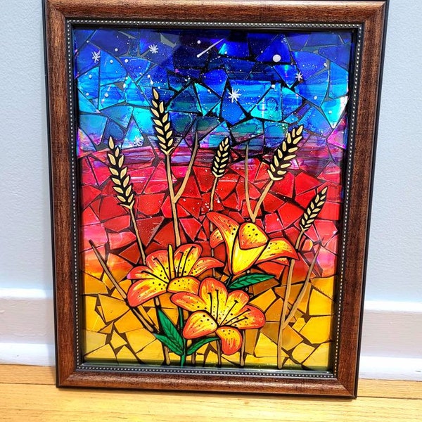 Sunset Mosaic - Etsy