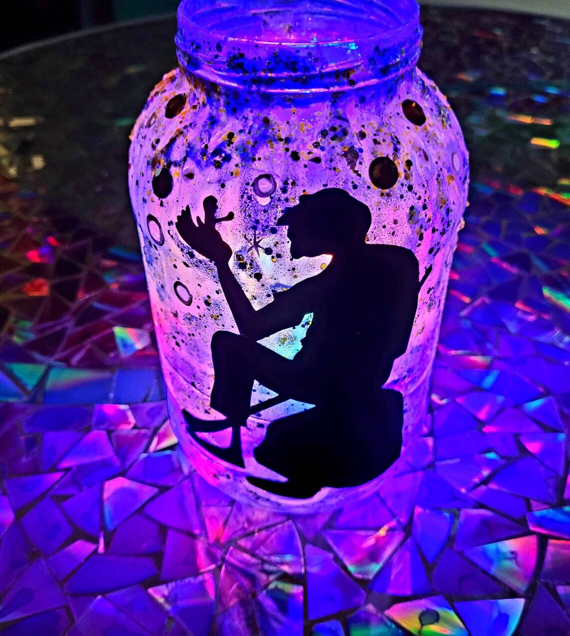 BFG Dream Jar Lantern: Recycled Glass Jars Lights Included - Etsy