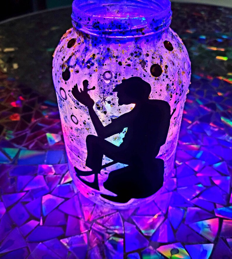 BFG Dream Jar Lantern: Recycled Glass Jars Lights Included | Etsy