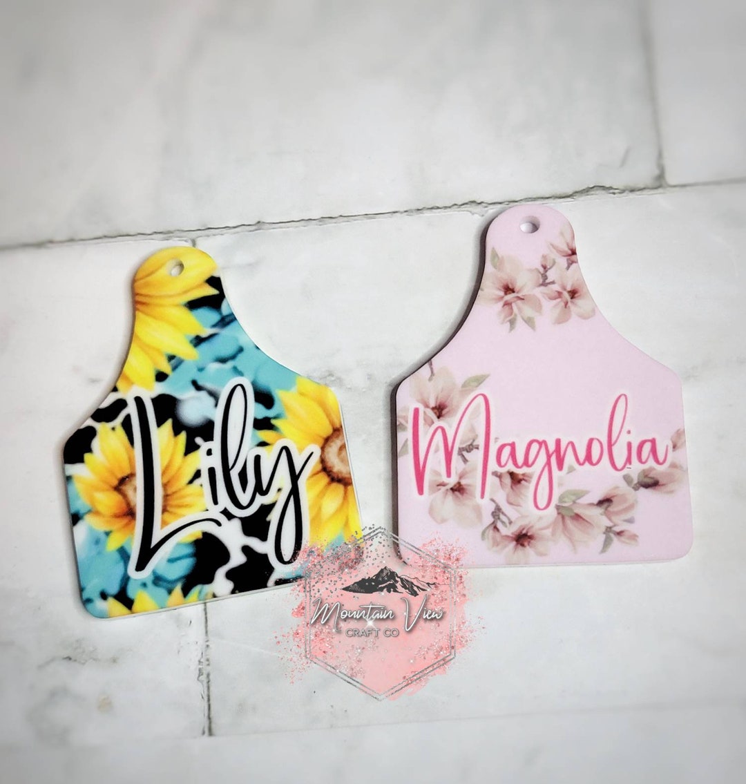 Personalized Goat Name Tag Livestock Name Tag Goat - Etsy