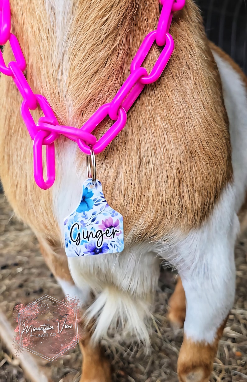 6mm Plastic Chain Collar for Goats, Goat Collar, Chain Collar for Pets ...