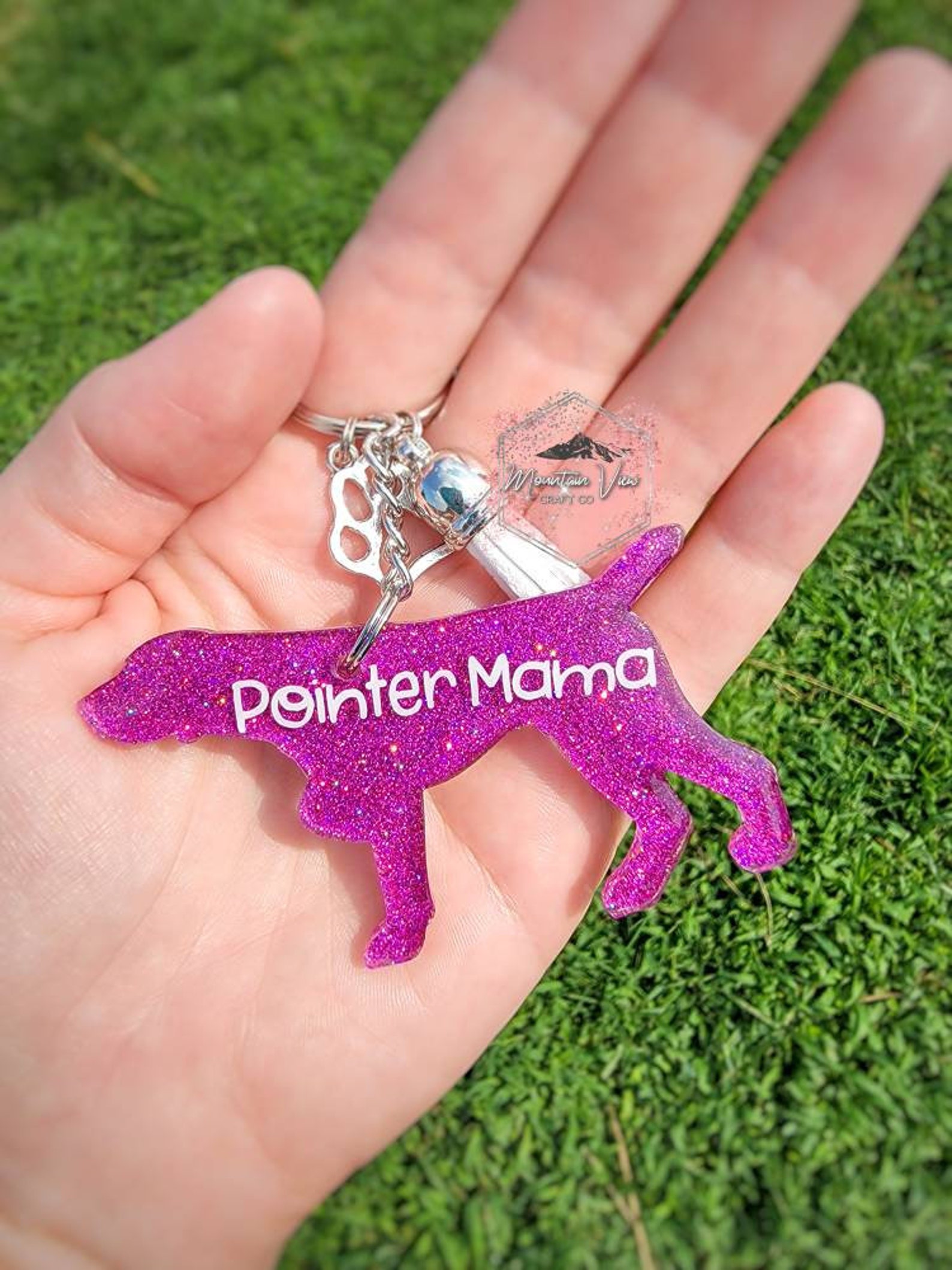Customizable Pointer Keychain, Personalized Pointer Keychain, Pointer ...