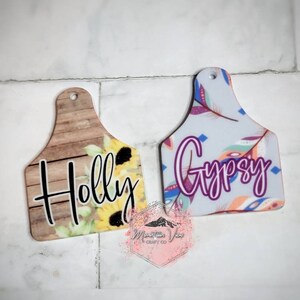 Personalized Goat Name Tag, Livestock Name Tag, Goat Identification Tag ...