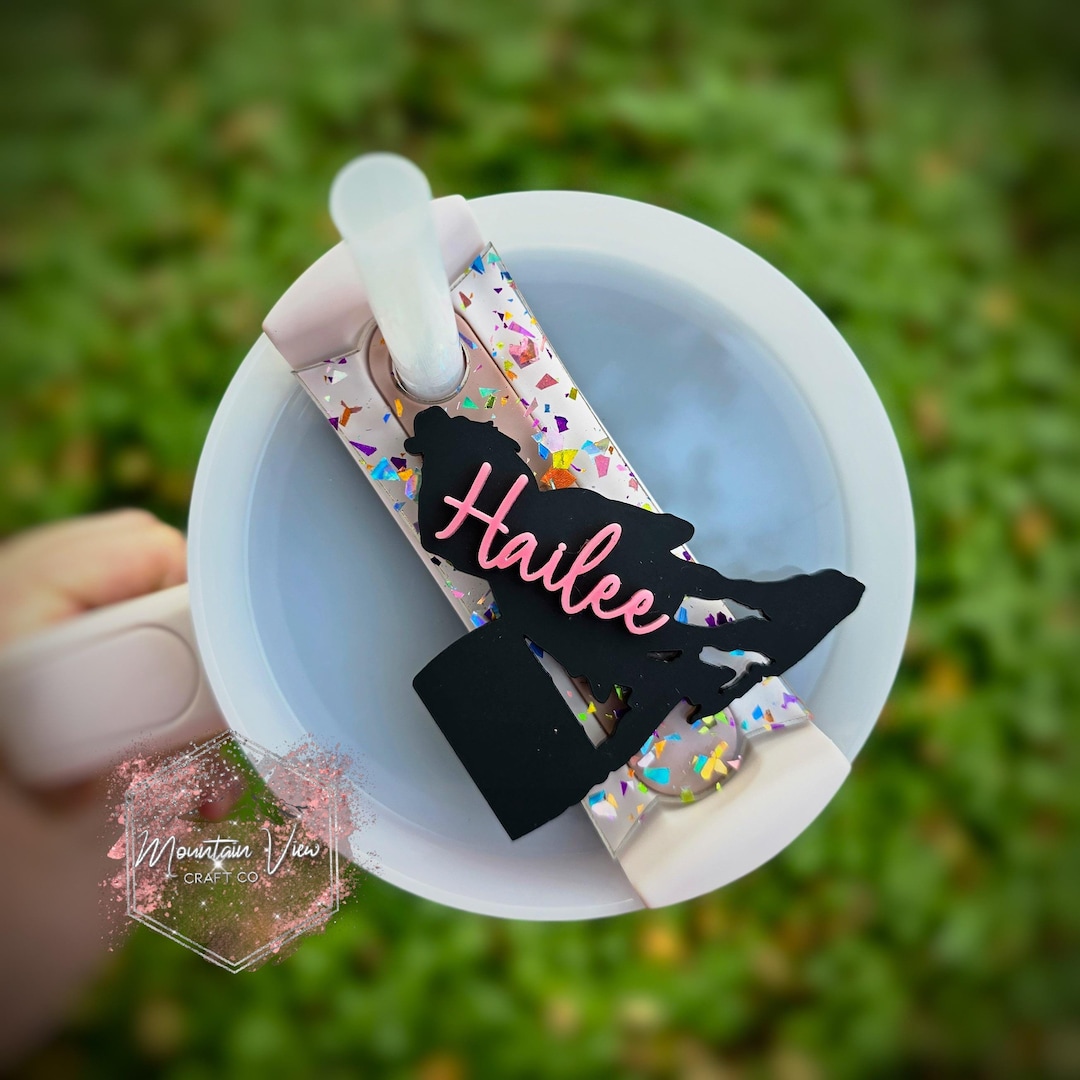 Personalized Barrel Racer Tumbler Topper, 20oz 30oz 40oz Tumbler Topper ...