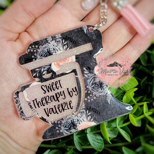 Customizable Bakers Gonna Bake Glitter Keychain | Kitchen Mixer ...