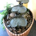 Garden Fountain Water Feature of a Flowform Cascade "emerson-mini" in a ...