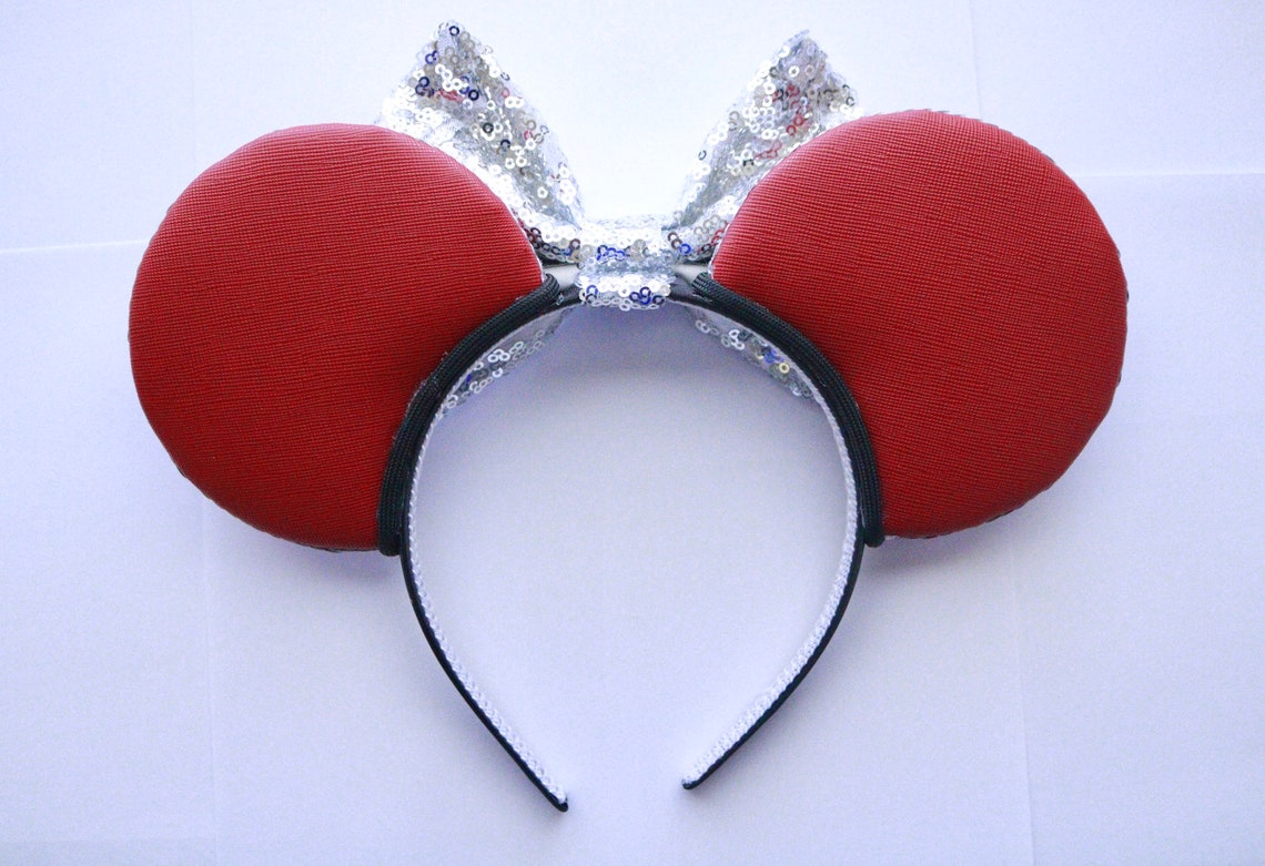 Faux Leather and Saffiano Disney Inspired Ears / Mickey Ears / | Etsy