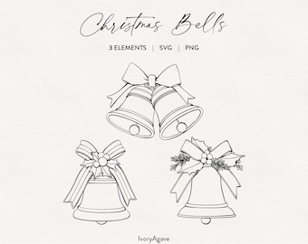 Christmas Candy Canes Line Art Clipart Winter Holiday Christmas Hand ...