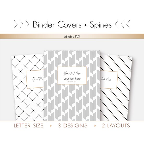 Binder Cover - Etsy