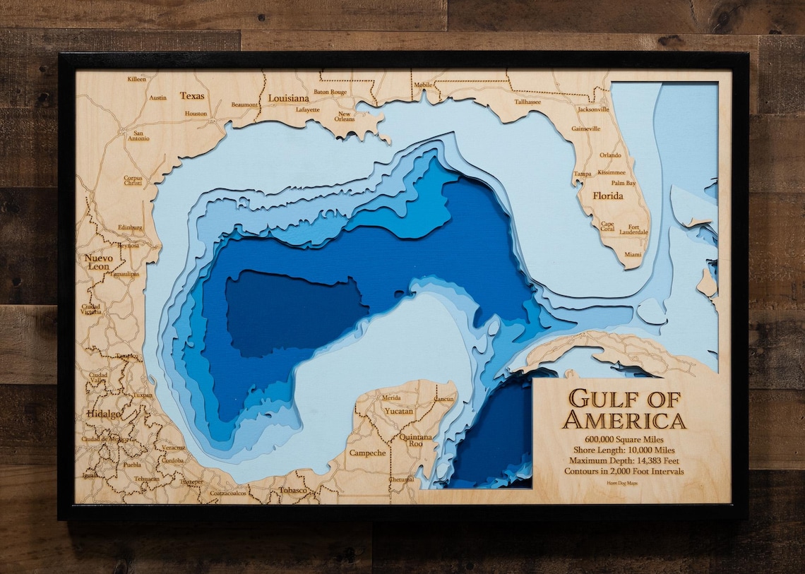 Mille Lacs Lake 3D Map - Custom Laser Cut Art - Personalized Wall Decor - Etsy