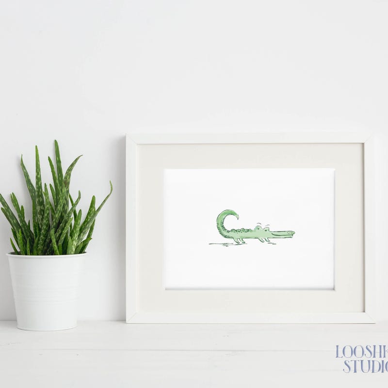 Alligator Nursery - Etsy