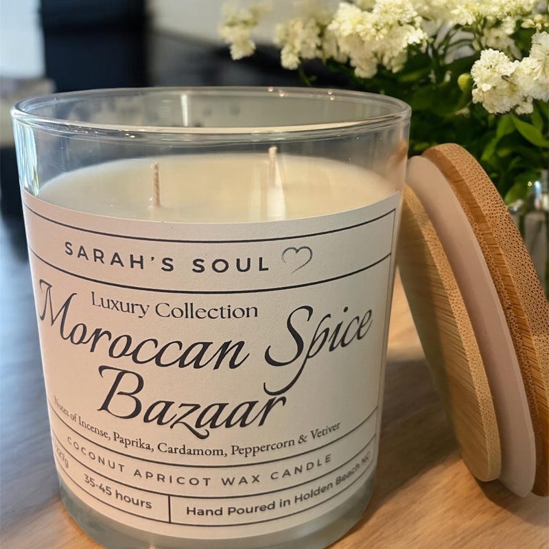 Moroccan Candle - Etsy
