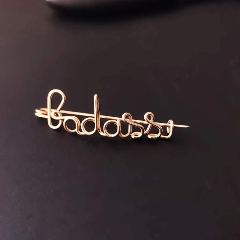 Personalized Brooch - Etsy