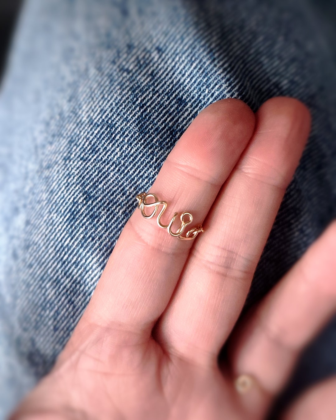 Yes Ring, Customizable Jewelry, Word, Initial, Engagement, Valentine's ...