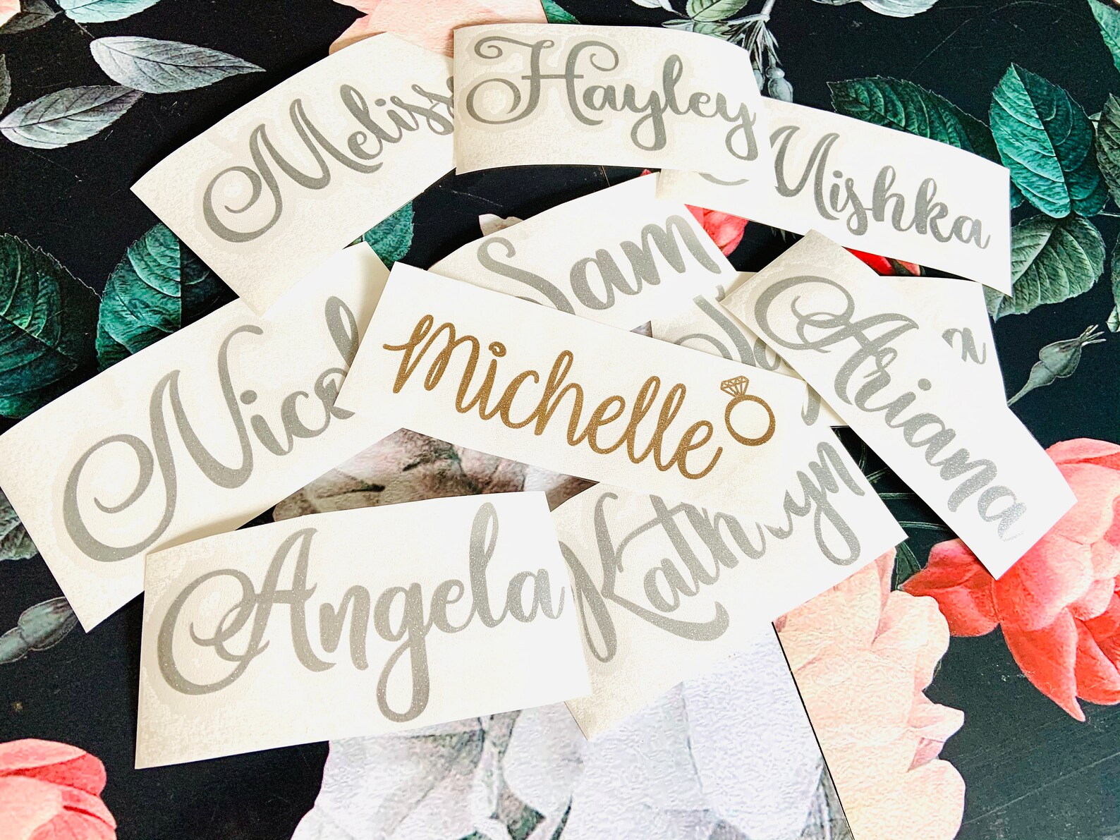 Personalized Wedding Decals Custom Decals Wedding Sticker | Etsy